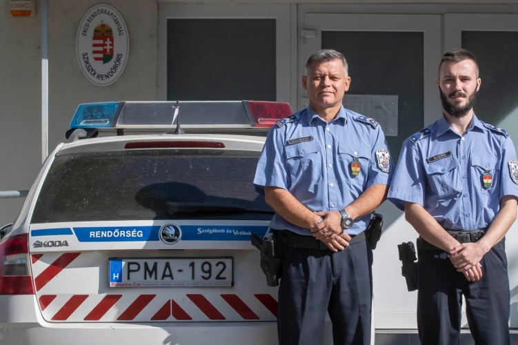 Életveszélyben mentettek életet | A Rendőrség hivatalos honlapja